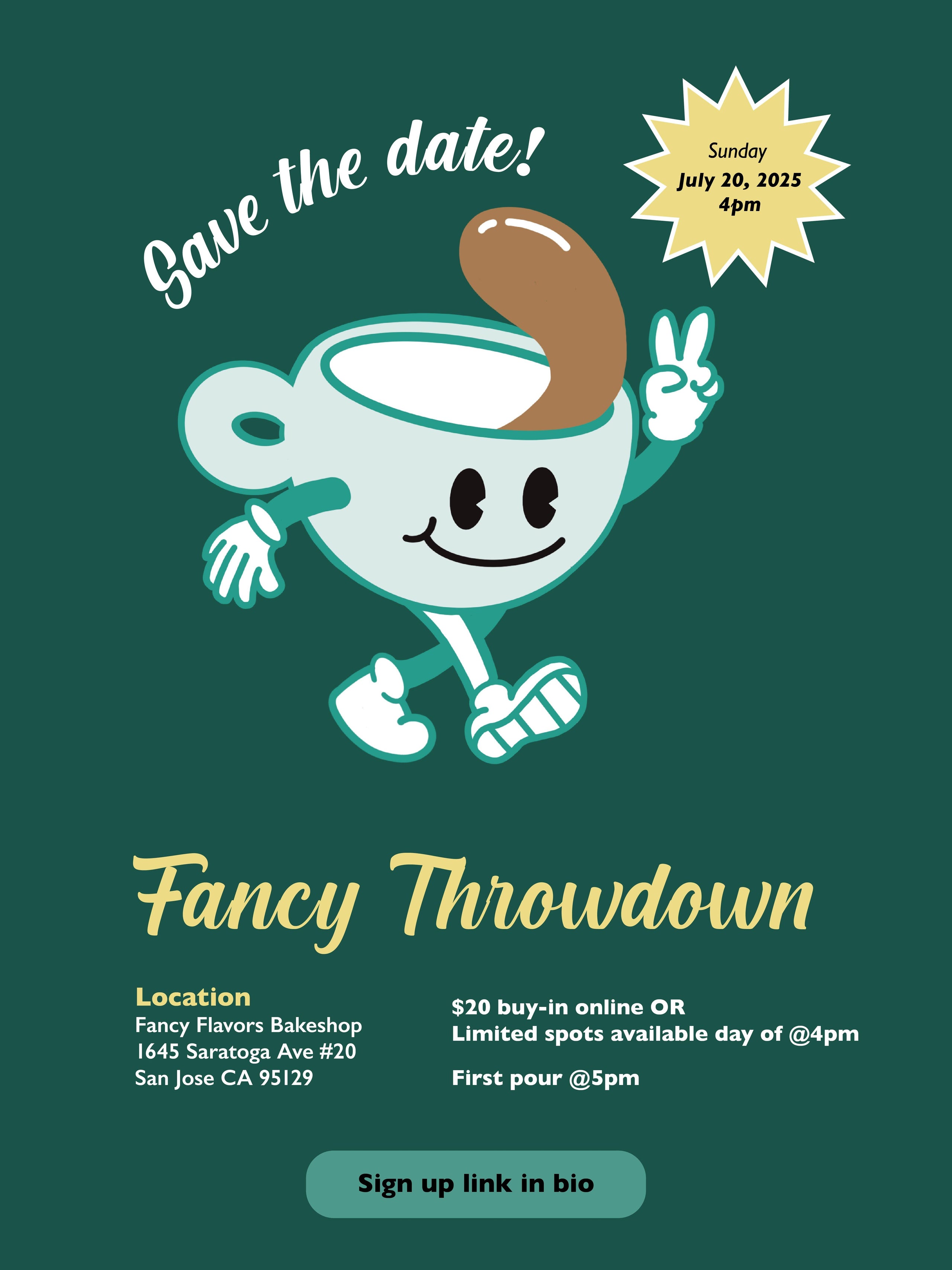Fancy Throwdown (Latte Art Competition) - | Fancy Flavors