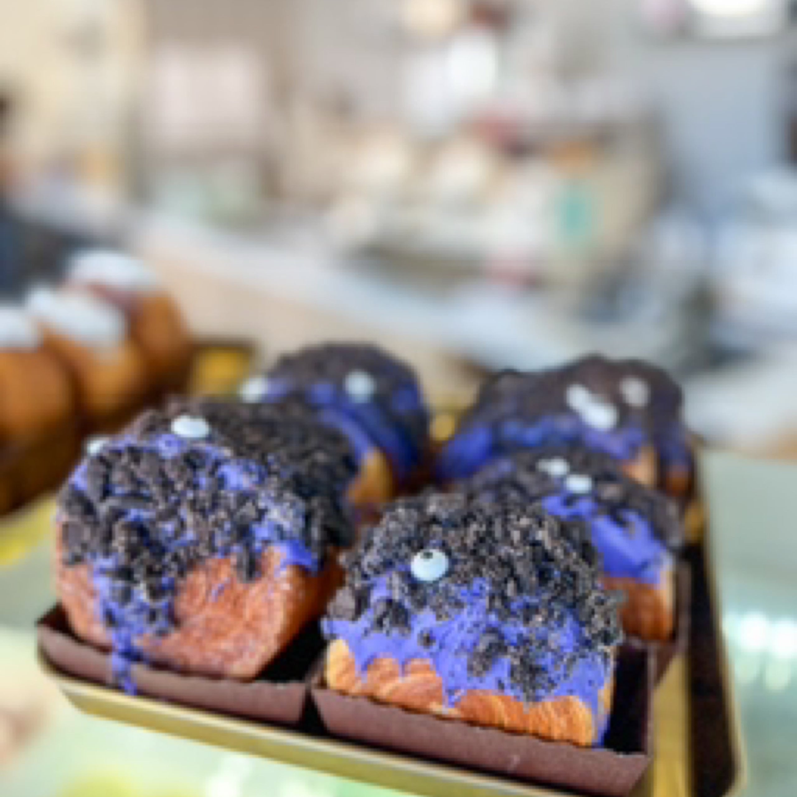 Ube Oreo Spiral Croissant | Fancy Flavors