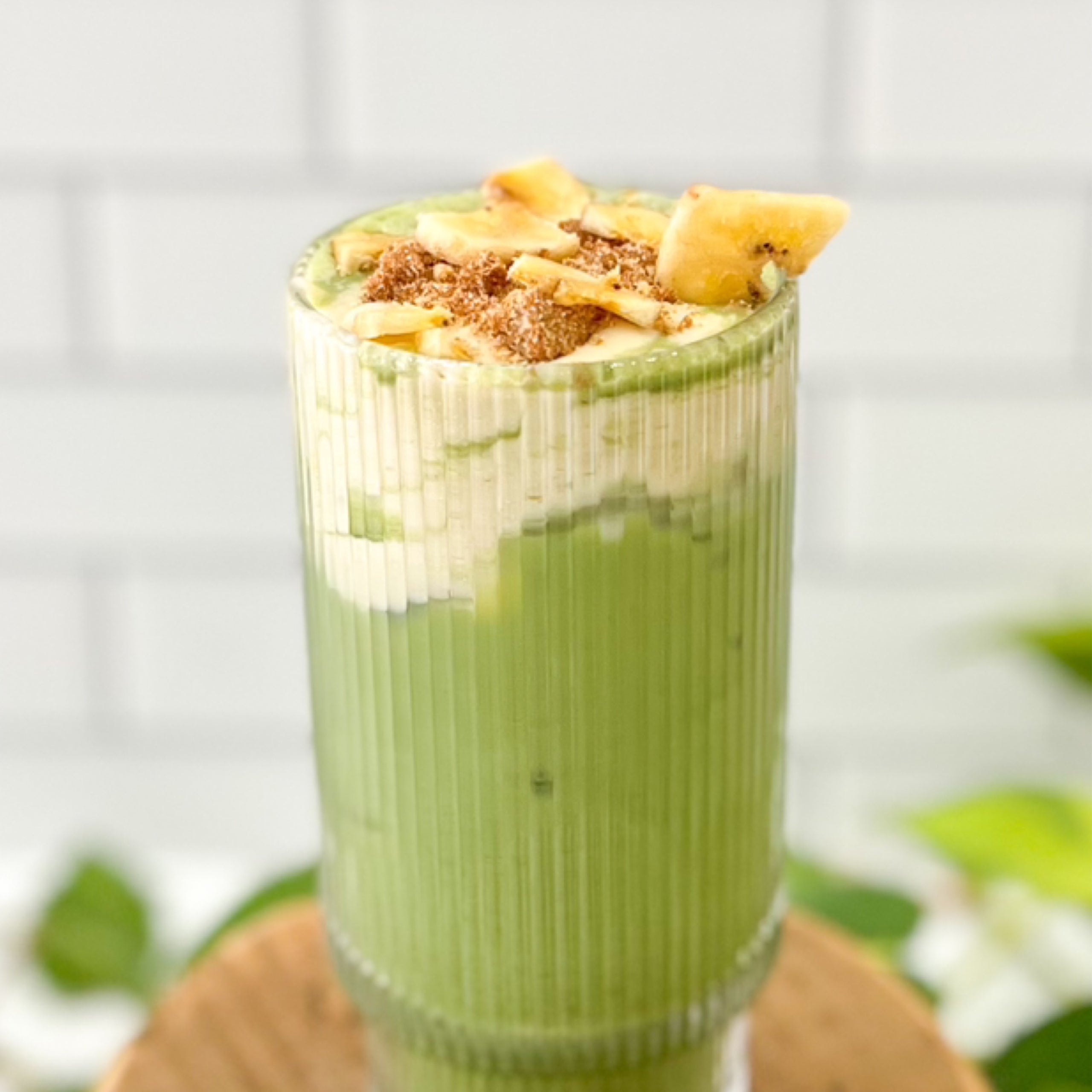 Banana Matcha Latte | Fancy Flavors