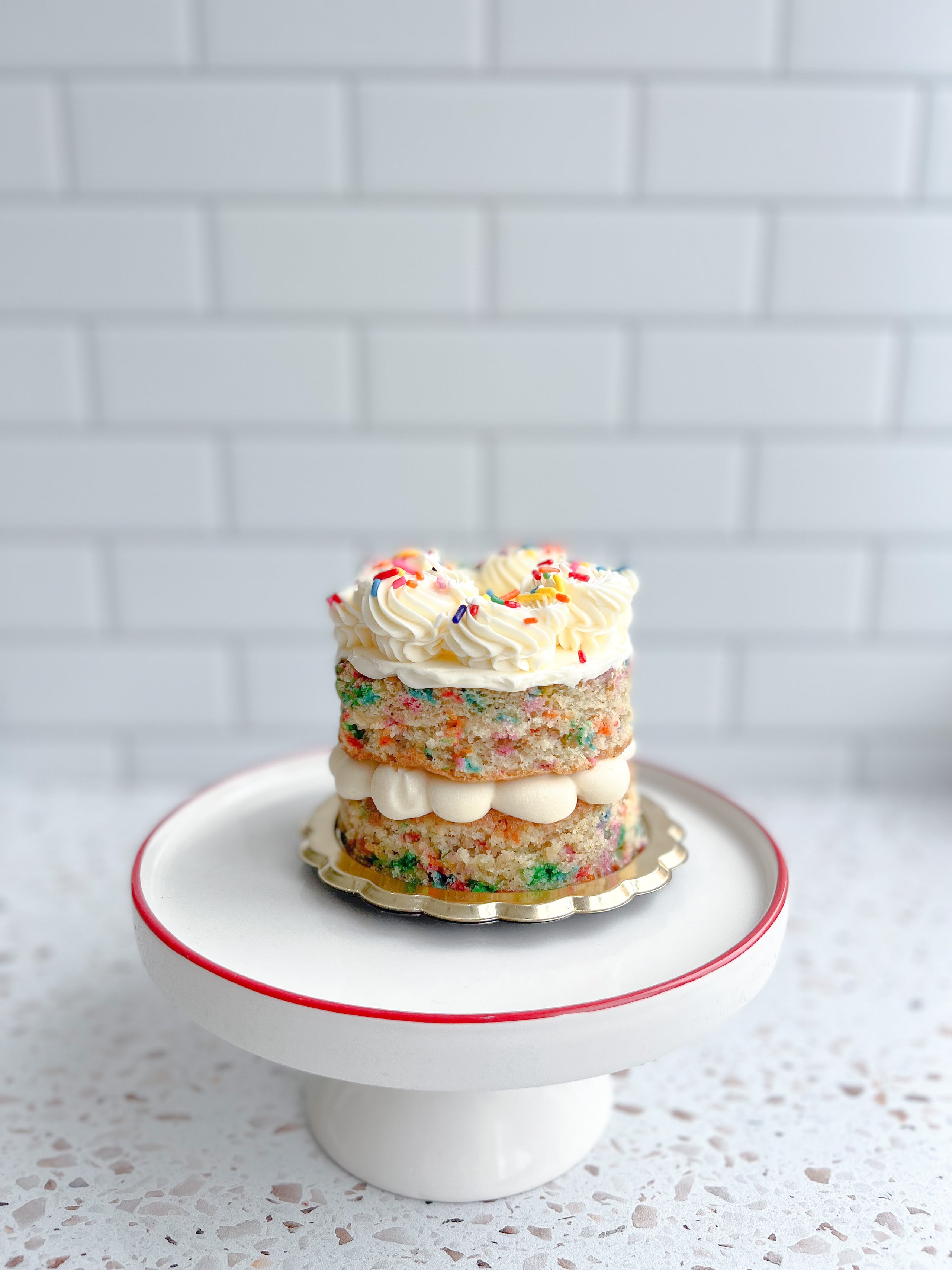 Funfetti Mini Cake | Fancy Flavors