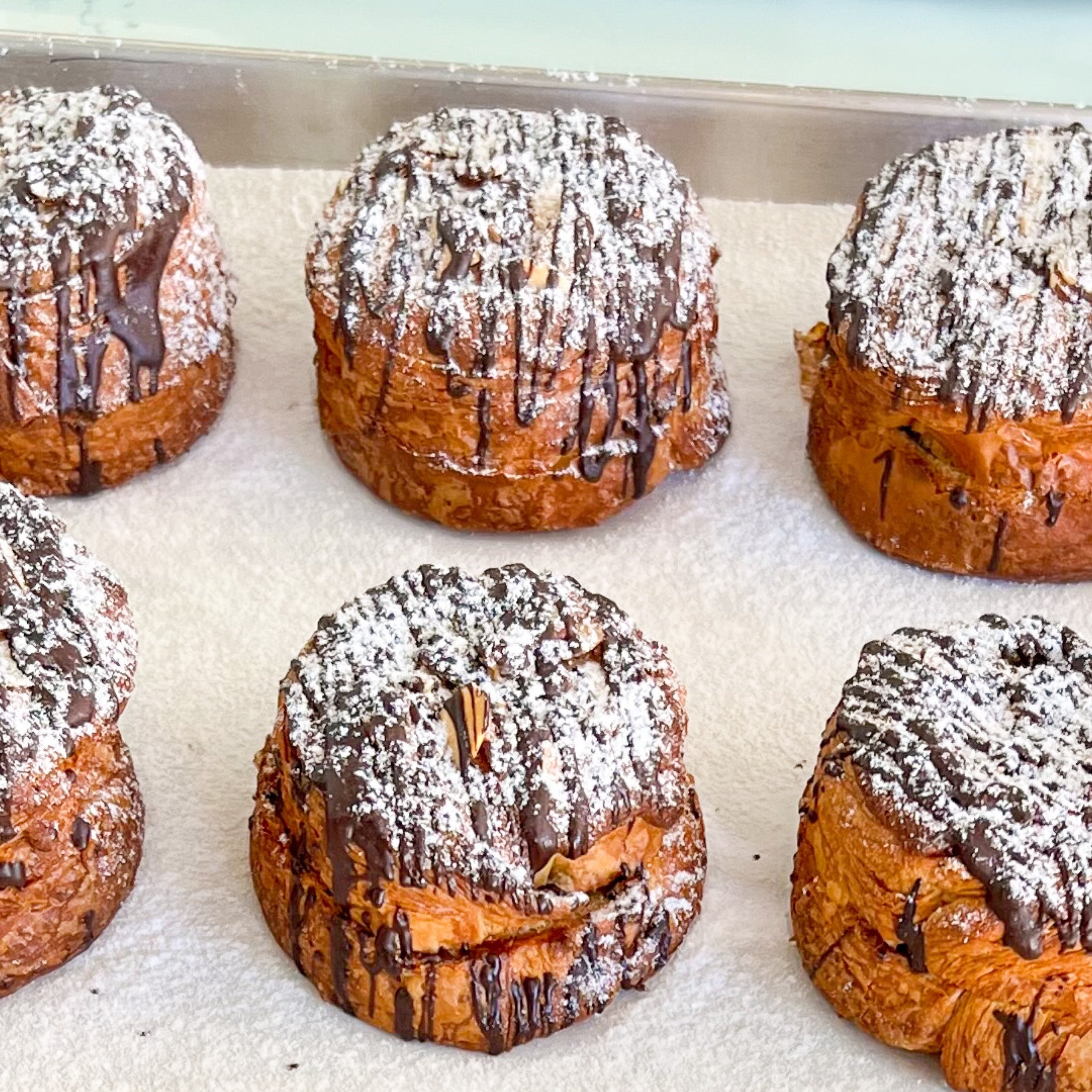 Chocolate Almond Twice Baked Croissant | Fancy Flavors