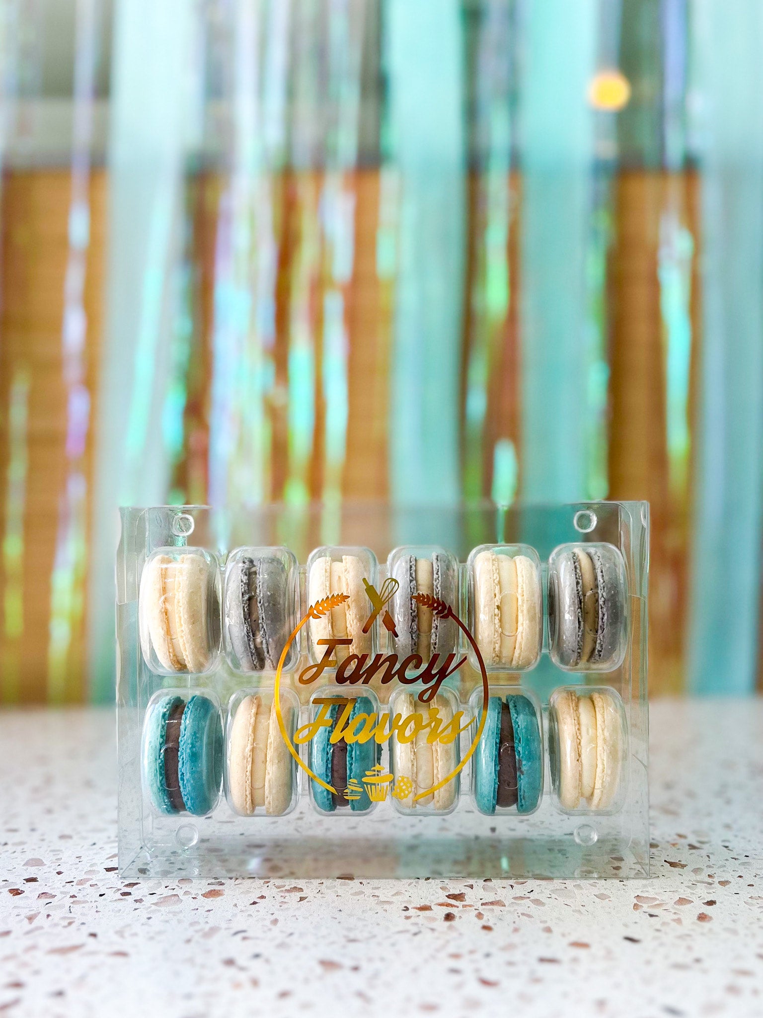 Winter Wonderland 12 Pack Macarons | Fancy Flavors